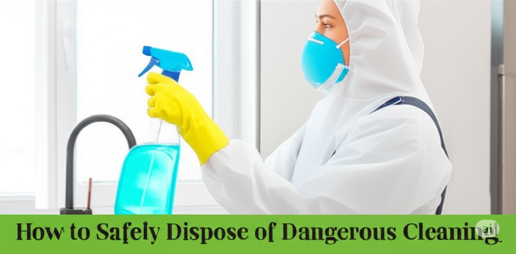 How to Safely Dispose of Dangerous Cleaning Chemicals